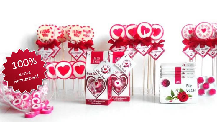 Rocks-Bonbons, Rocks-Lutscher und Rocks-Lollies - Amore Sweets